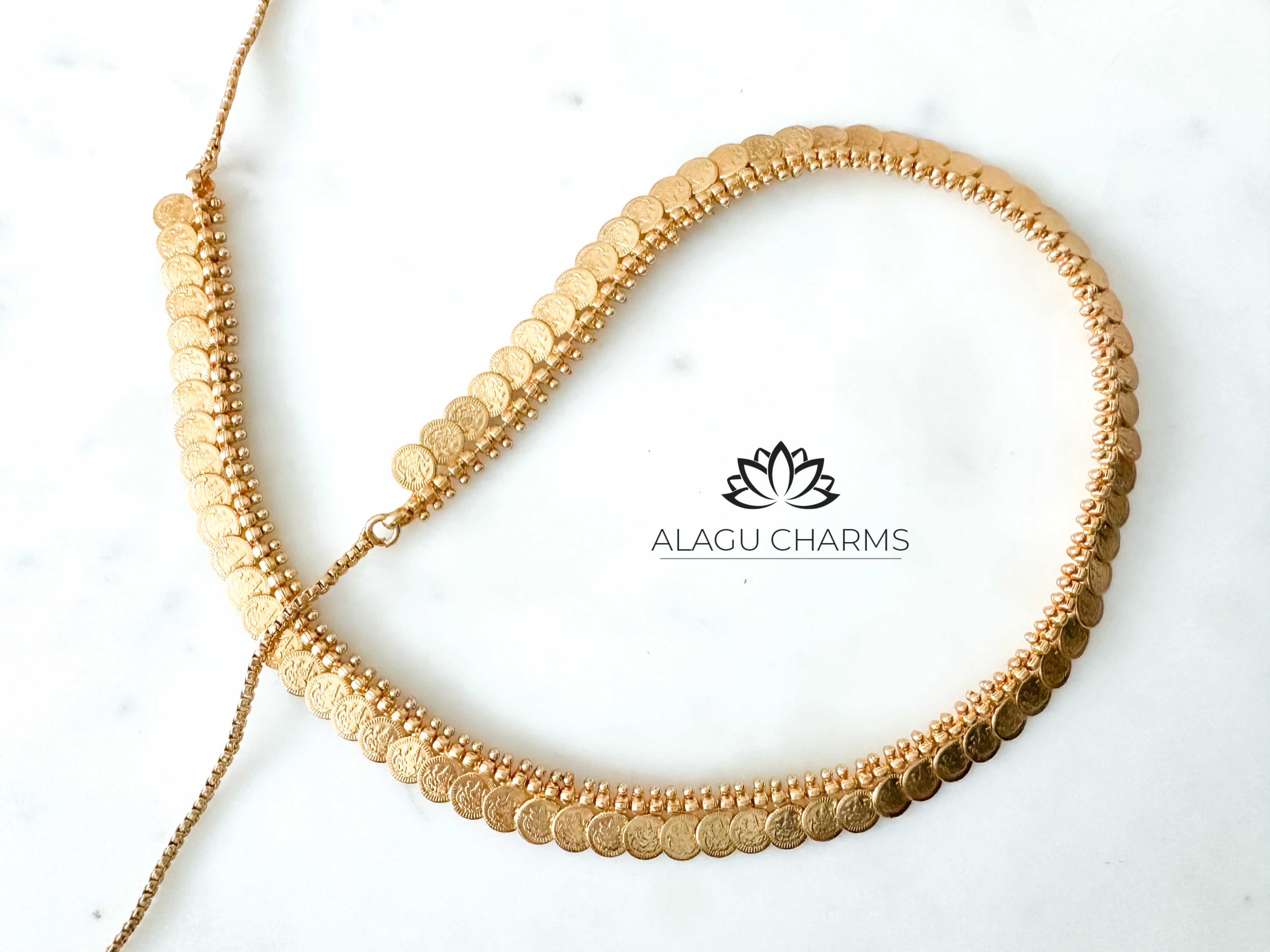 Coin waist chain (Temple Jewellery) – ALAGU CHARMS